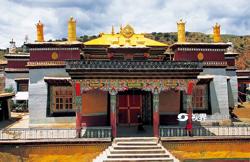 格鲁派寺庙甘孜孜苏寺 图片 | 轩视界