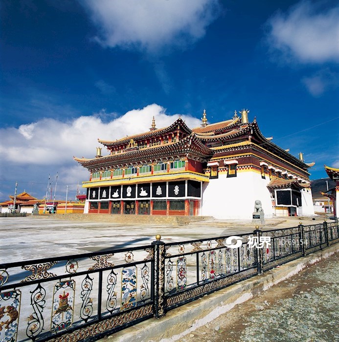 藏传佛教觉囊派寺庙阿坝赛格寺 图片 | 轩视界