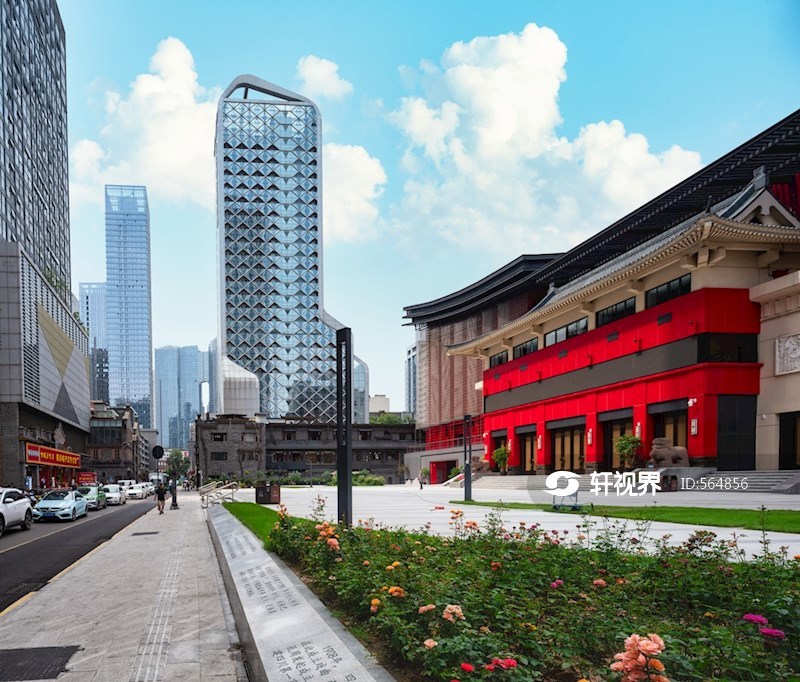成都川剧艺术中心建筑风光 图片 | 轩视界