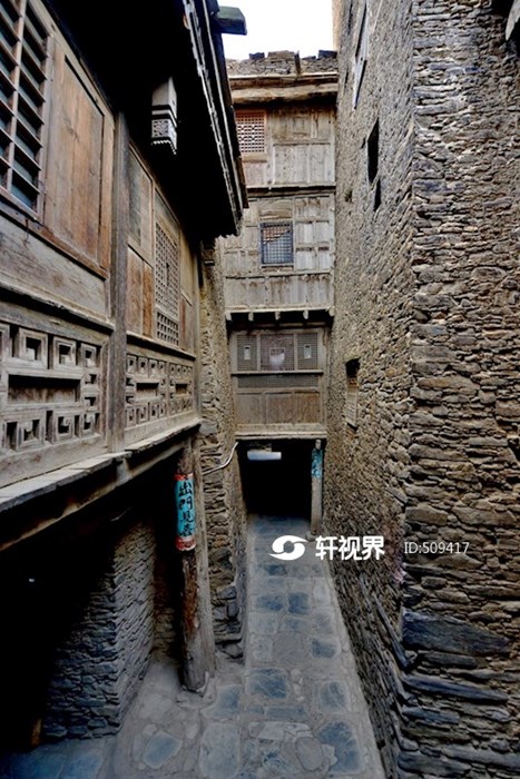 四川理县桃坪羌寨碉楼建筑细节特写 图片 | 轩视界