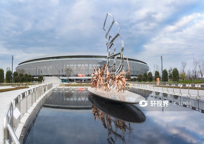 四川成都东安湖体育公园建筑风光 图片 | 轩视界